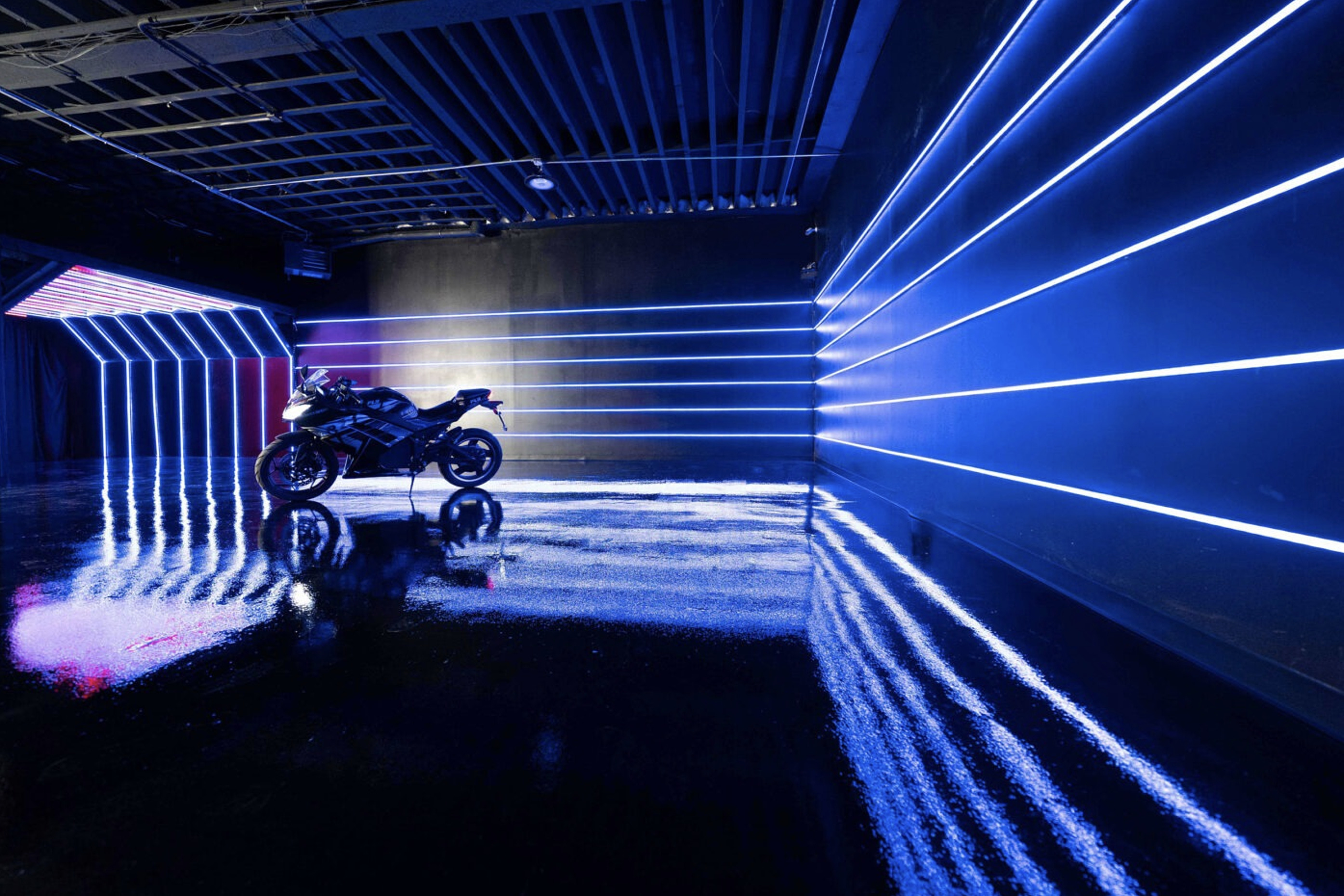 Space For Arts - BK Metro Studio 1 - RGB Tunnel + Walls